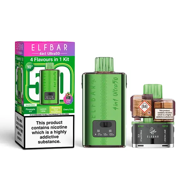 Special Edition Elf Bar 4 in 1 Ultra 50 Vape Kit | Vape and Go