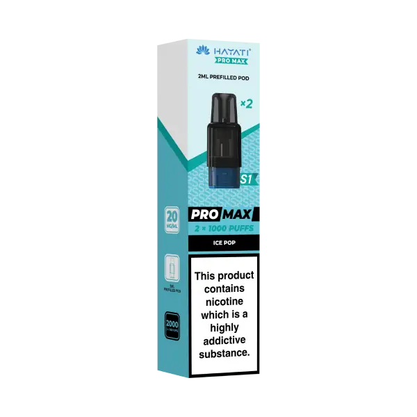 Hayati Pro Max S1 Prefilled Pod - Ice Pop | Vape And Go