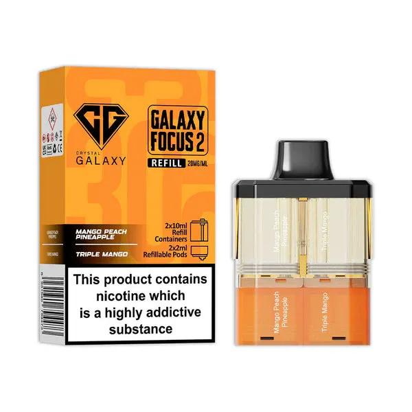 Mango Peach Pineapple / Triple Mango Crystal Galaxy Focus 2 30K ...